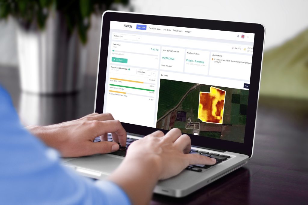 NDVI as a Tool to Monitor Crop Growth and Health Cropaia